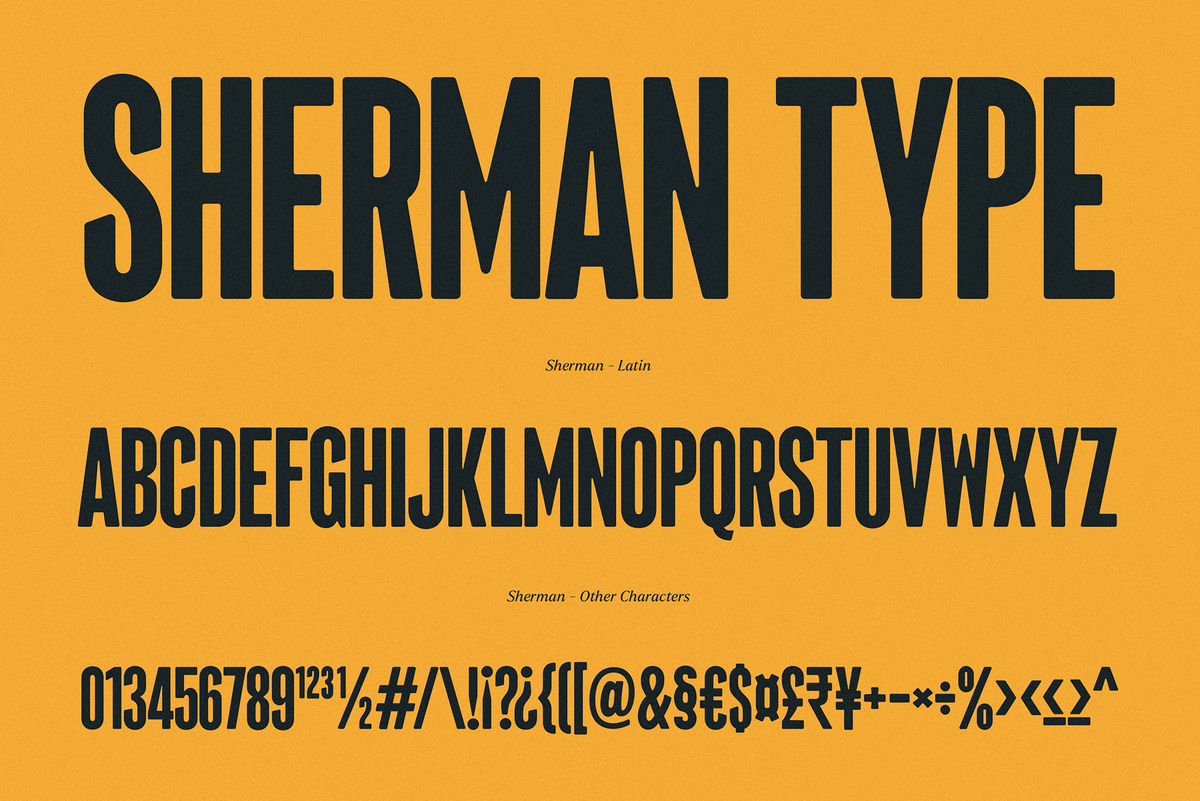 Ellen Luff Type - Sherman · Fonts by Ellen Luff Type Foundry Font Family